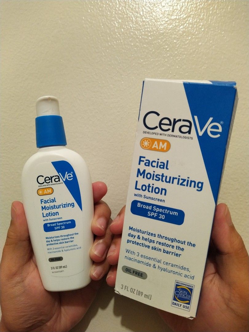 CeraVe Facial Moisturizing Lotion SPF 30, Beauty & Personal Care, Face, Face Care on Carousell