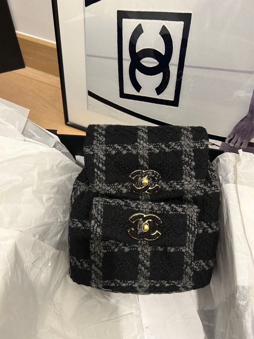 Chanel 22k backpack 背包, 名牌, 手袋及銀包 - Carousell