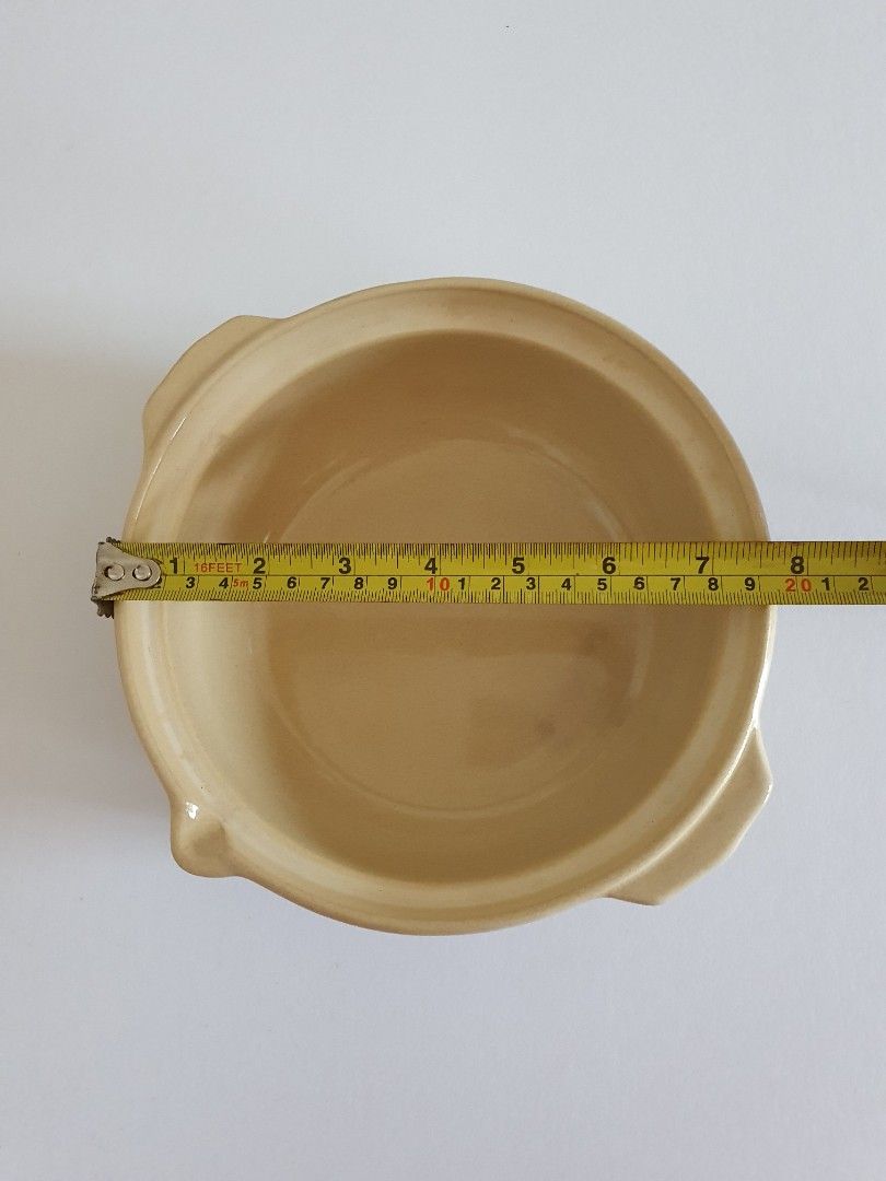 Claypot With Spout 19.5cm (Depth 6.5cm), Furniture & Home Living, Kitchenware & Tableware ...