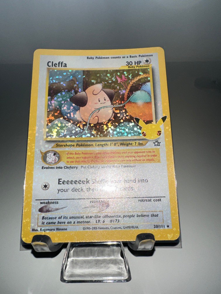 Clefa Pokemon Card, Hobbies & Toys, Toys & Games on Carousell