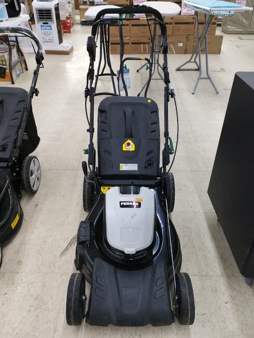 Cordless lawn mower w/2 battery FBLM 1000E1 FERREX PRO, Furniture ...