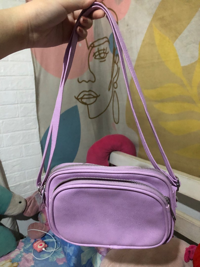 cose purple shoulder bag, Women's Fashion, Bags & Wallets, Shoulder ...