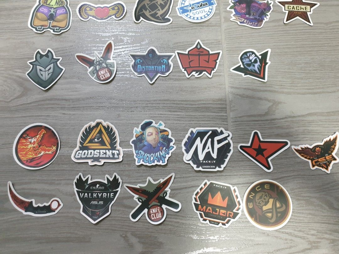 Stickers decals Counter-strike Global offensive CSGO 33 pcs ...