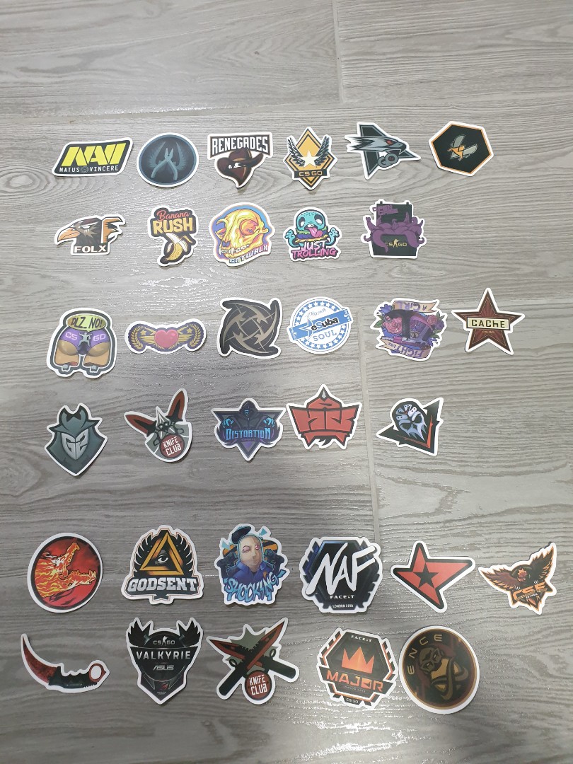 Stickers decals Counter-strike Global offensive CSGO 33 pcs ...