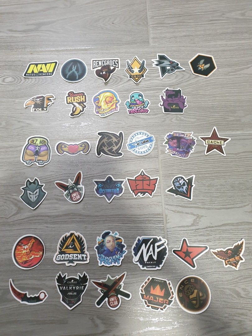 Stickers decals Counter-strike Global offensive CSGO 33 pcs ...