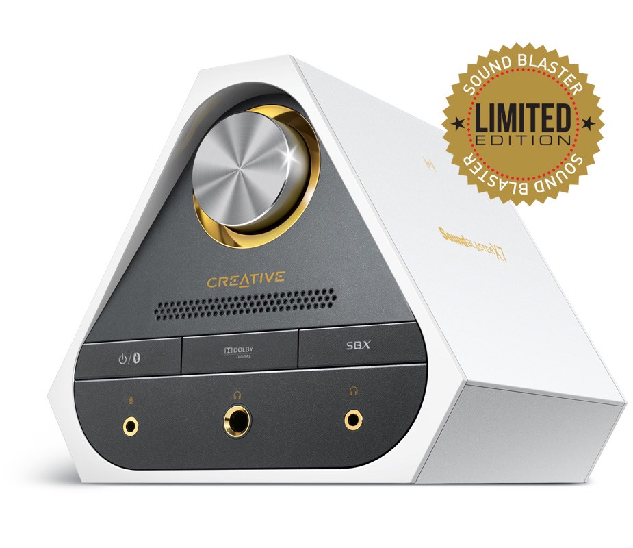 Creative Sound Blaster X7 Limited Edition White Integrated Amplifier ...