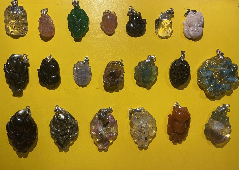 Crystal Nine Fox Tail Pendant, Hobbies & Toys, Memorabilia ...