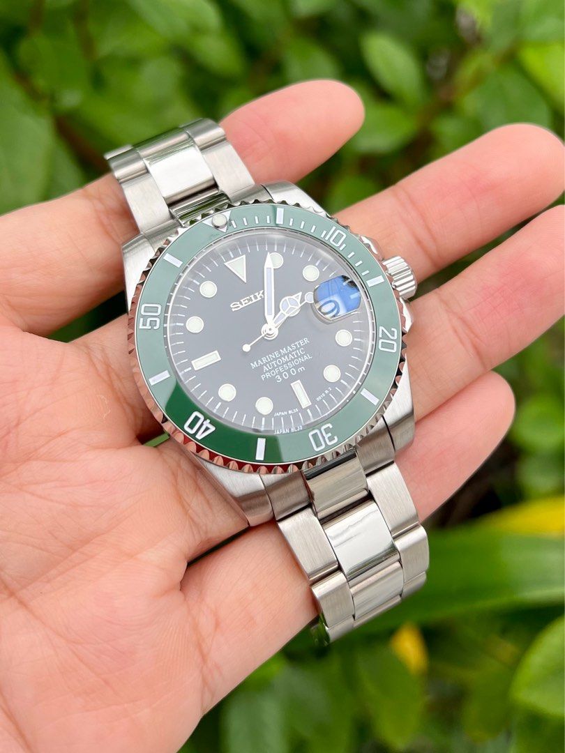 Custom Seiko 'Starbucks' 40mm (NH35 auto movt), Luxury, Watches on ...