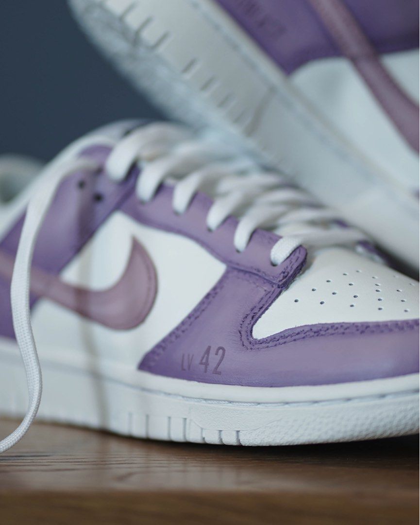 Customed Kicks - Mewtwo Concept Nike Dunk Lows, Women's Fashion ...