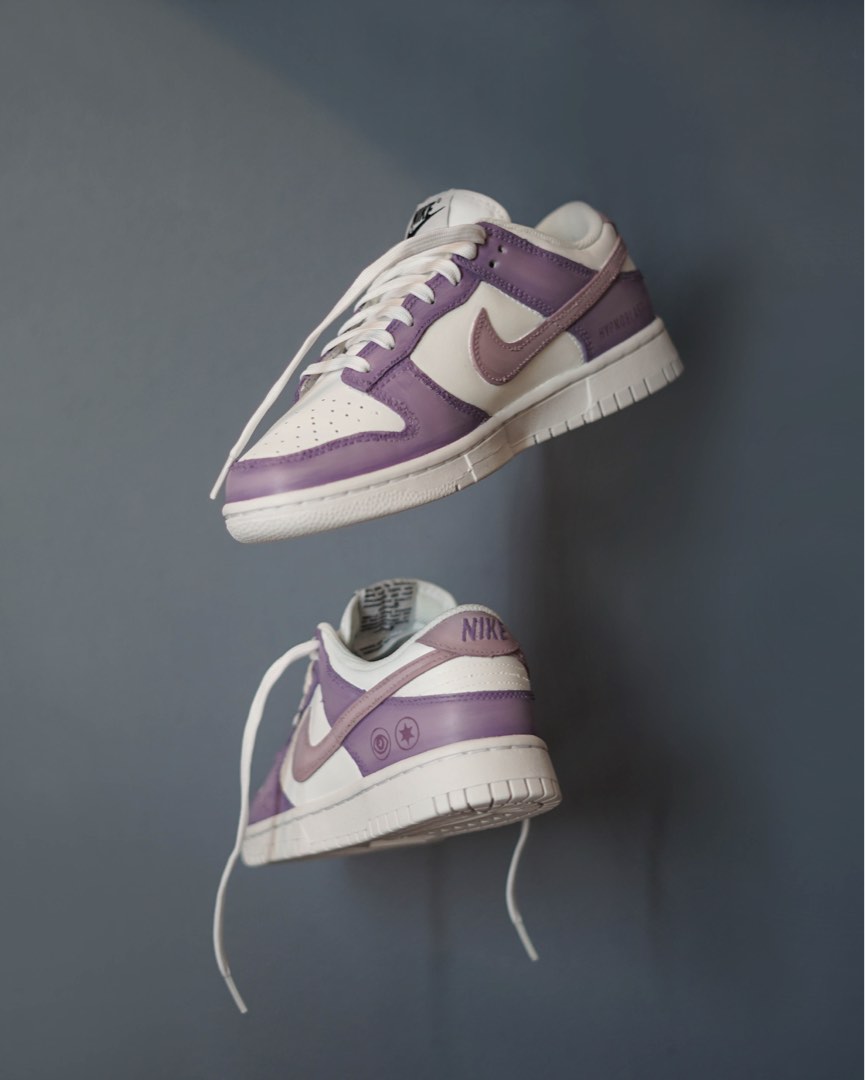 Customed Kicks - Mewtwo Concept Nike Dunk Lows, Women's Fashion ...