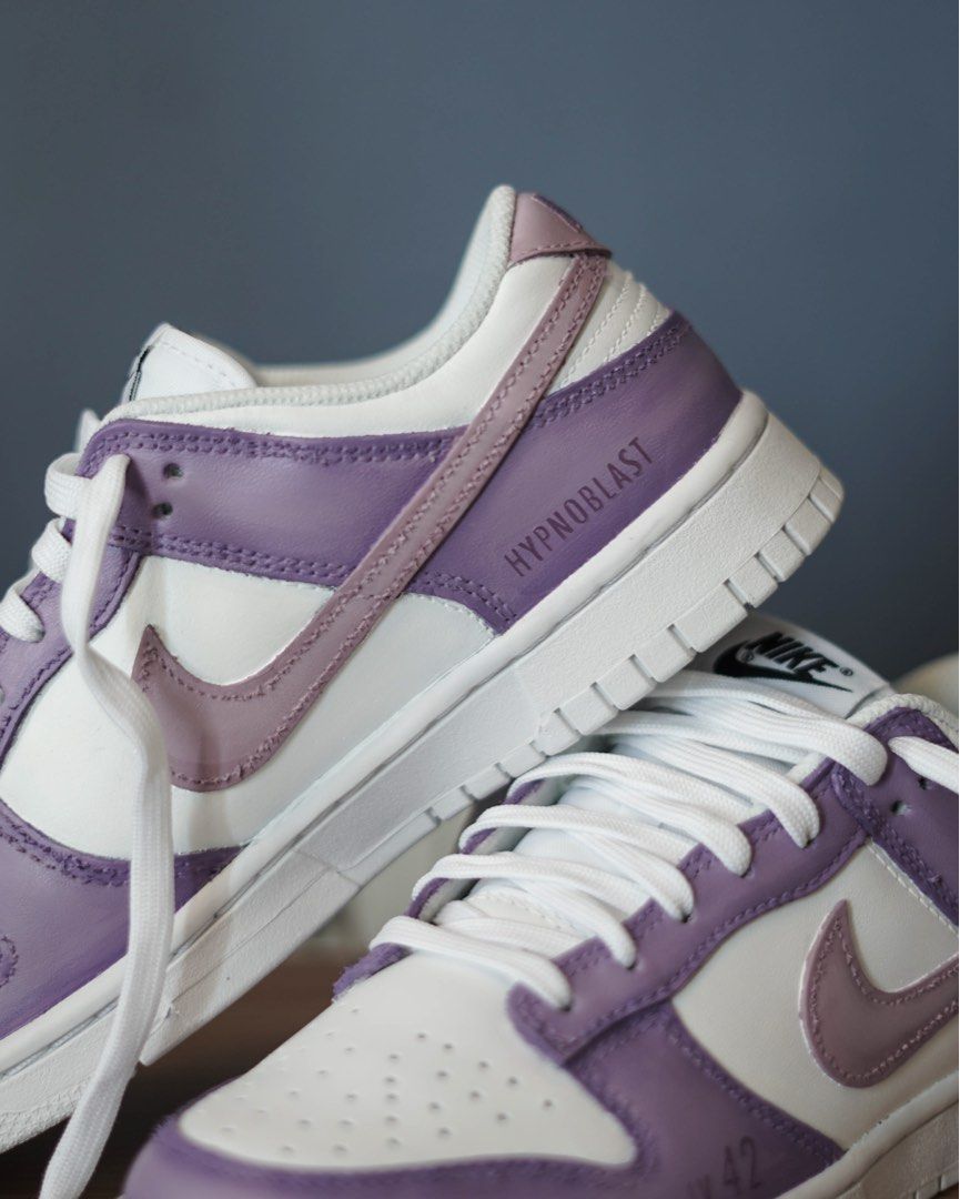 Customed Kicks - Mewtwo Concept Nike Dunk Lows, Women's Fashion ...