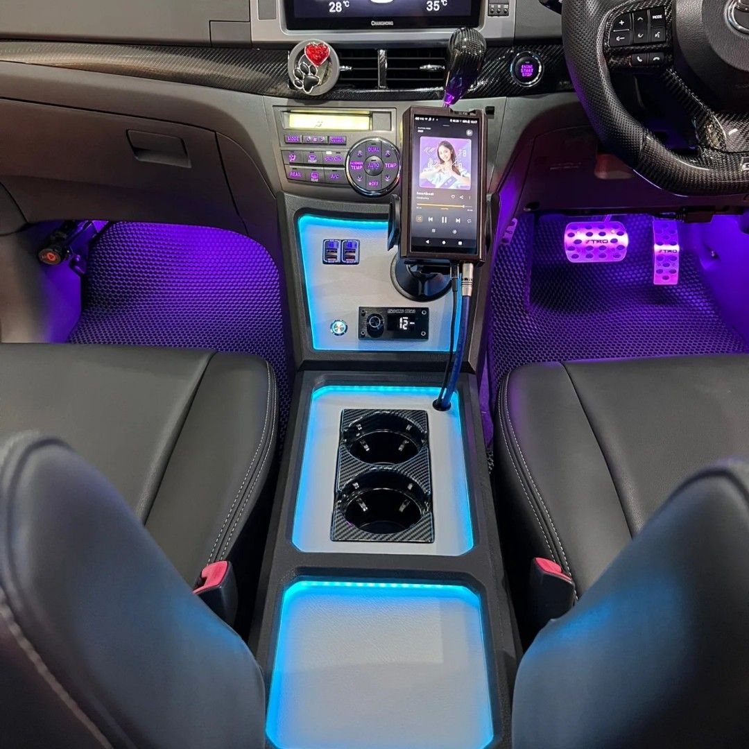 Customised console estima, Car Accessories, Accessories on Carousell