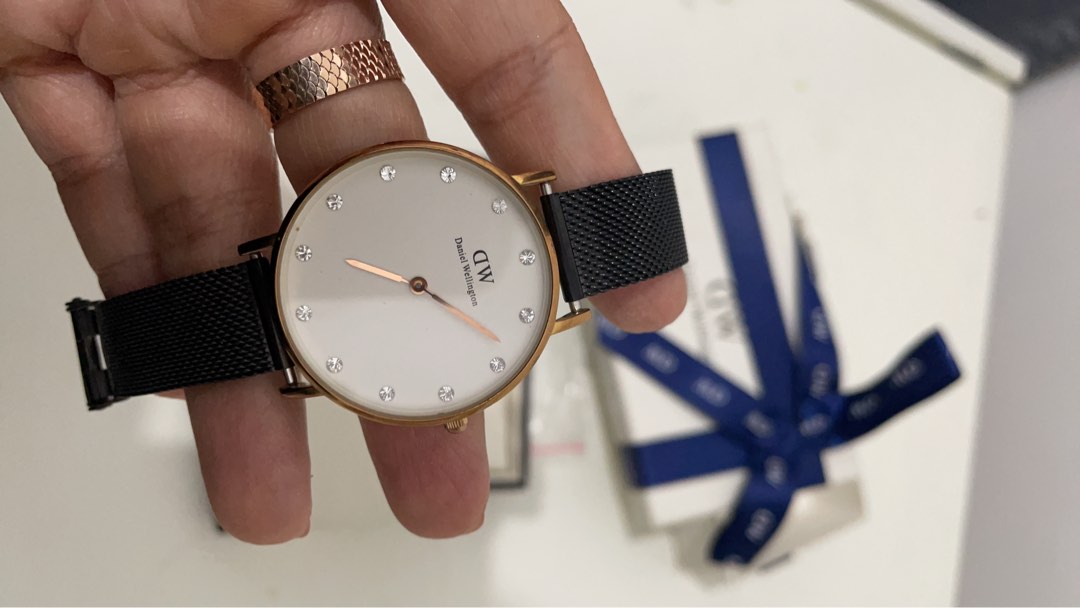 Daniel Wellington Watch jam DW ORIGINAL, Fesyen Wanita, Jam Tangan di ...