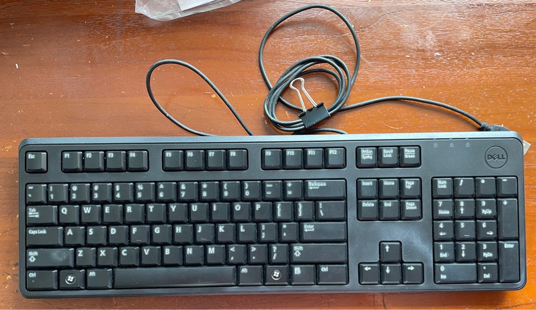 Dell wired keyboard KB212-B, Computers & Tech, Parts & Accessories ...