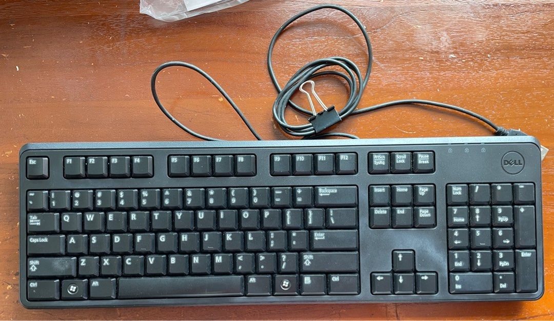 Dell wired keyboard KB212-B, Computers & Tech, Parts & Accessories ...