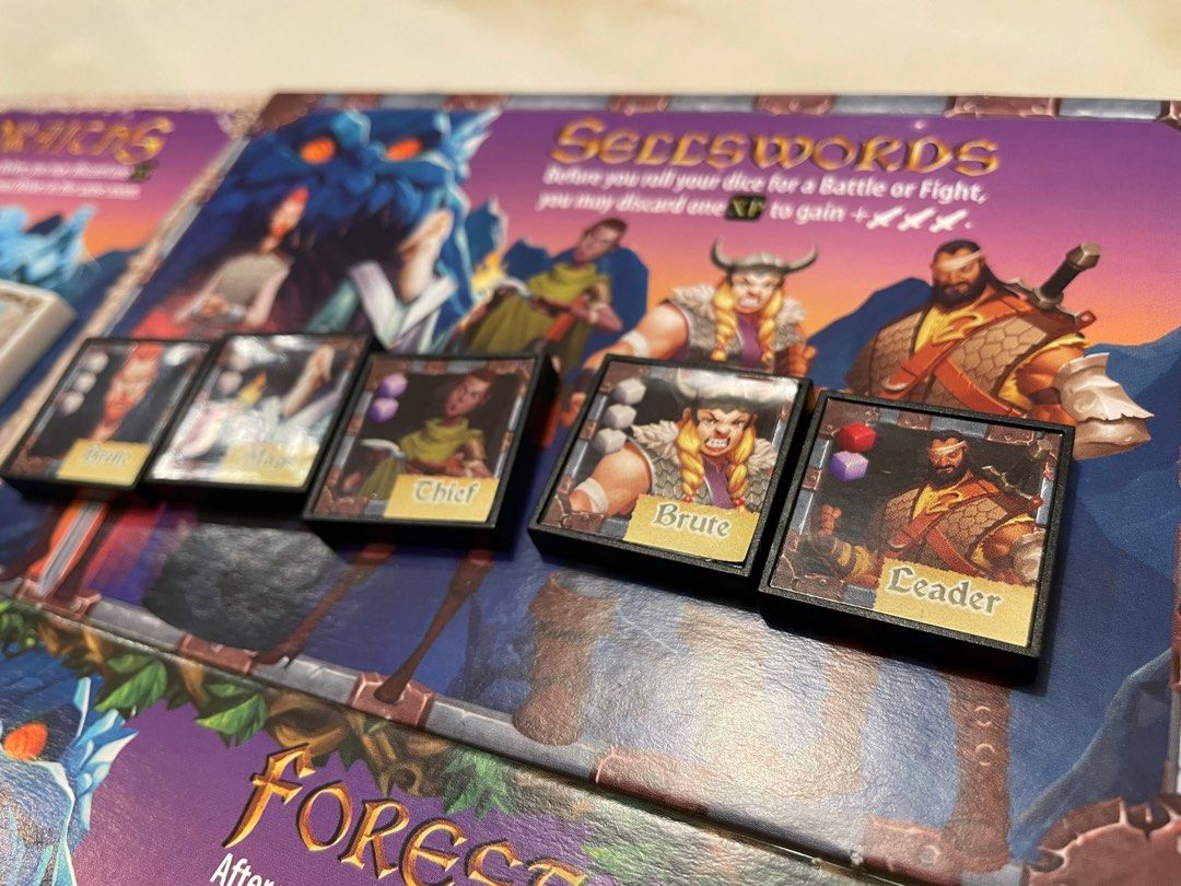 Delve board game by Richard Launius & Pete Shirey, Hobbies & Toys, Toys ...