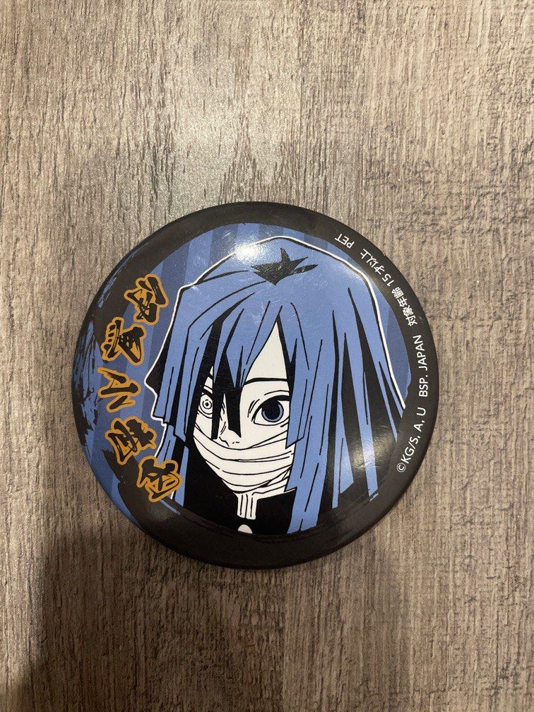 Demon Slayer badges, Hobbies & Toys, Memorabilia & Collectibles, Fan ...
