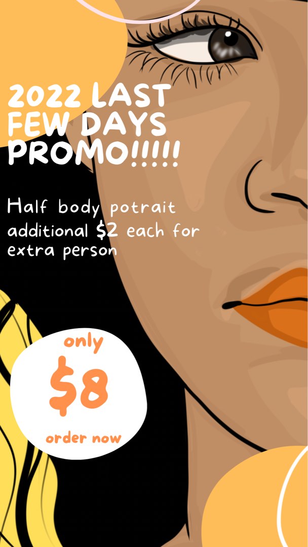 Digital drawing , promotion, gift,cartoon,illustration,procreate,couple ...