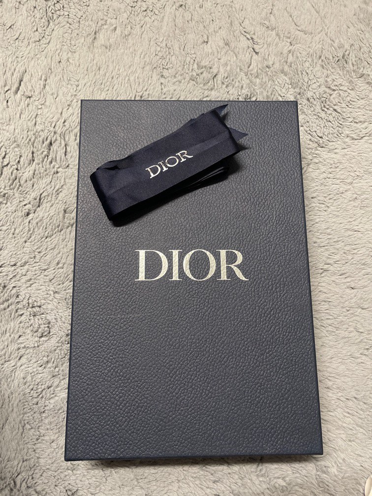 Dior box with Ribbon, Luxury, Accessories on Carousell
