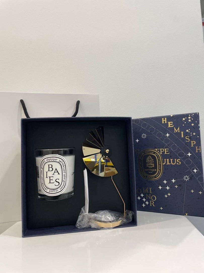 DIPTYQUE CANDLE BAIES LIMITED 190G EDI (SINGLE BLUE BOX CAROUSEL ...