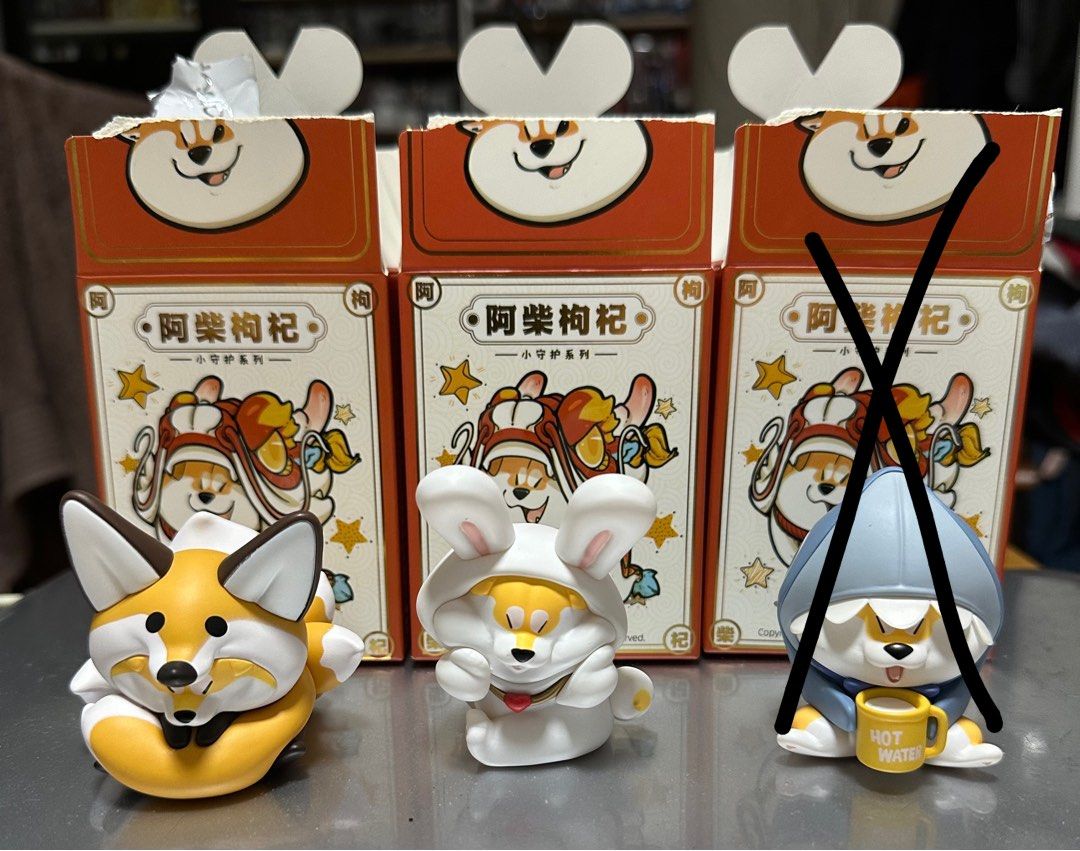 Dodowo corgi blind box, Hobbies & Toys, Toys & Games on Carousell