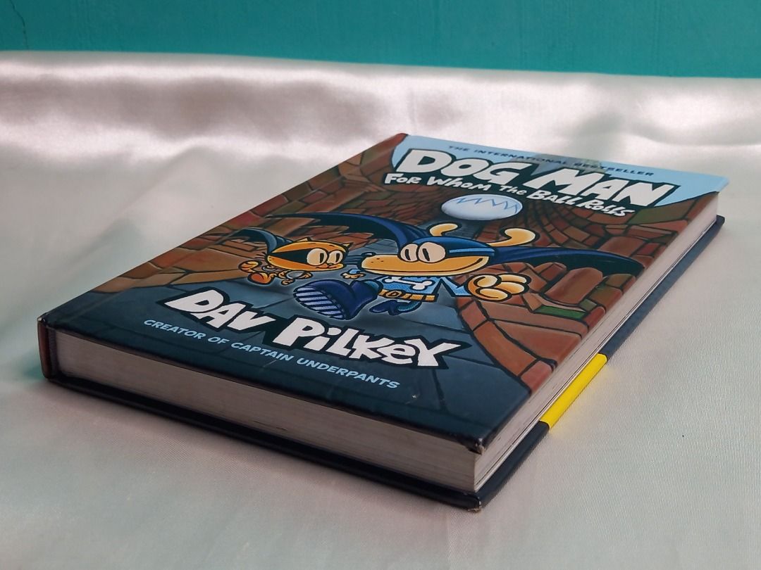 DOG MAN For Whom The Ball Rolls Book by Dav Pilkey Hardbound, Hobbies ...