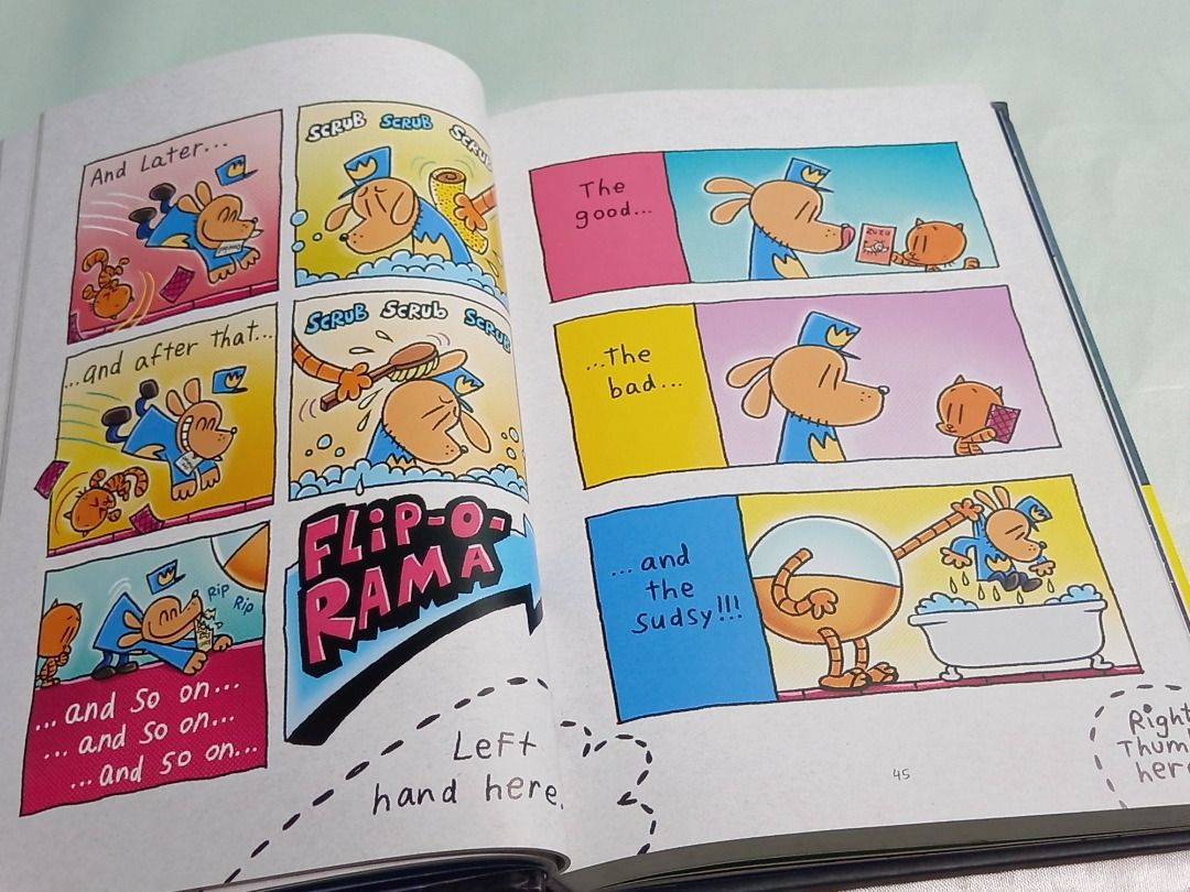 DOG MAN For Whom The Ball Rolls Book by Dav Pilkey Hardbound, Hobbies ...