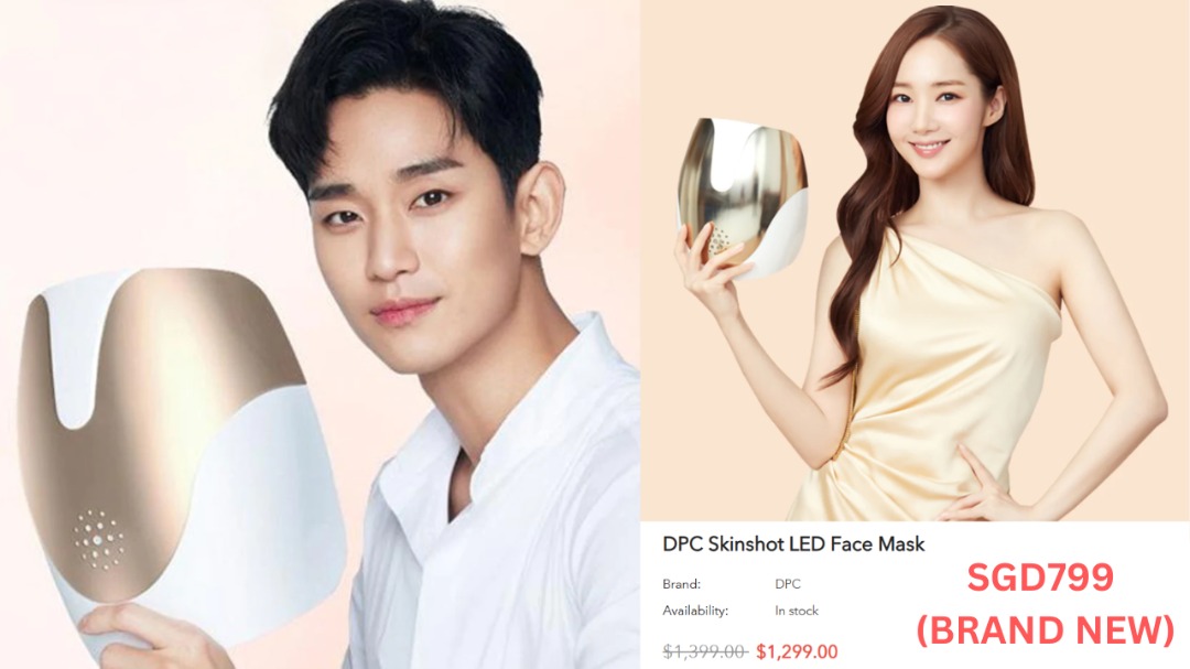 DPC Skinshot LED Face Mask (Brand New), Beauty & Personal Care, Face, Face Care on Carousell