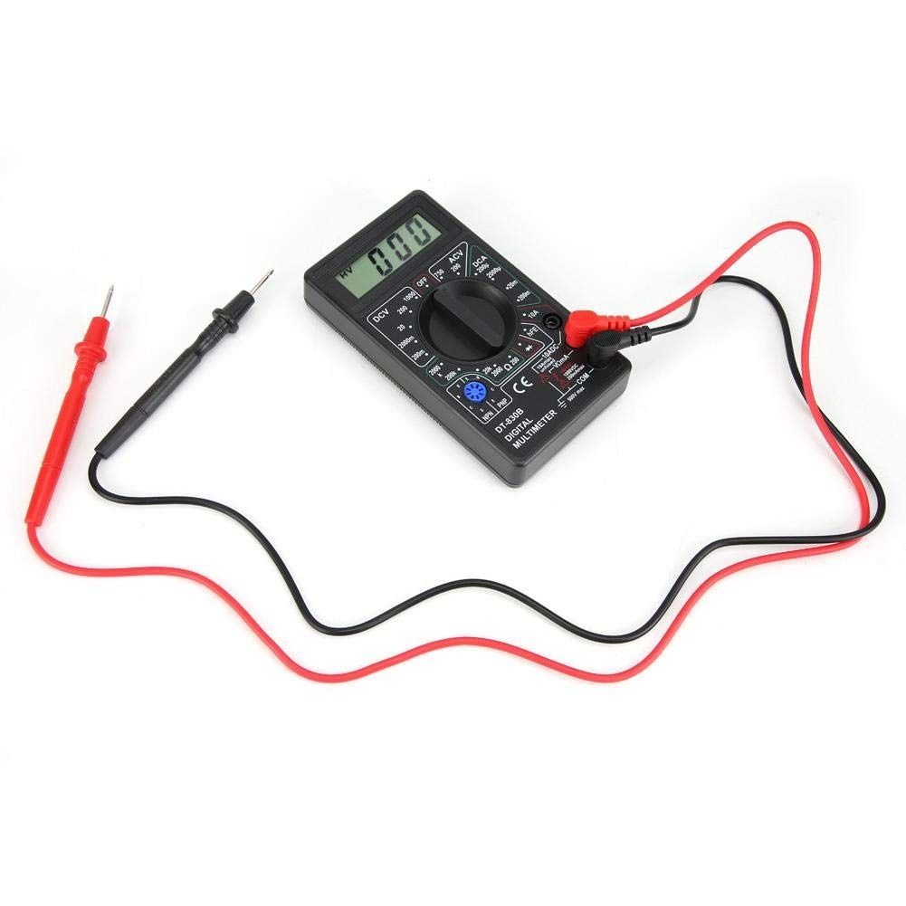 DT-830B Multifunctional Portable LCD Digital Multimeter Amp Volt Ohm ...