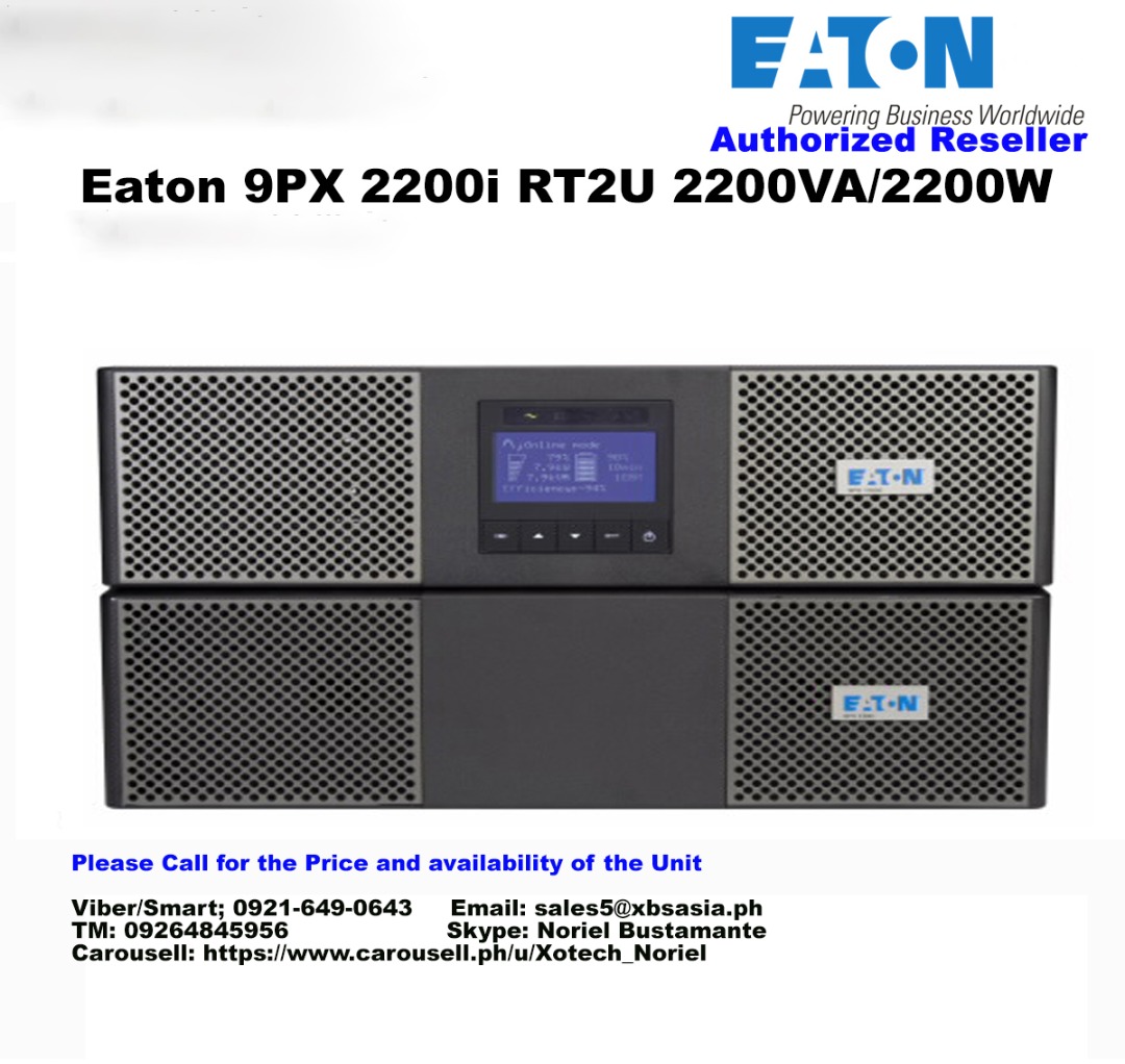Eaton 9PX 2200i RT2U 2200VA/2200W, Computers & Tech, Office & Business ...