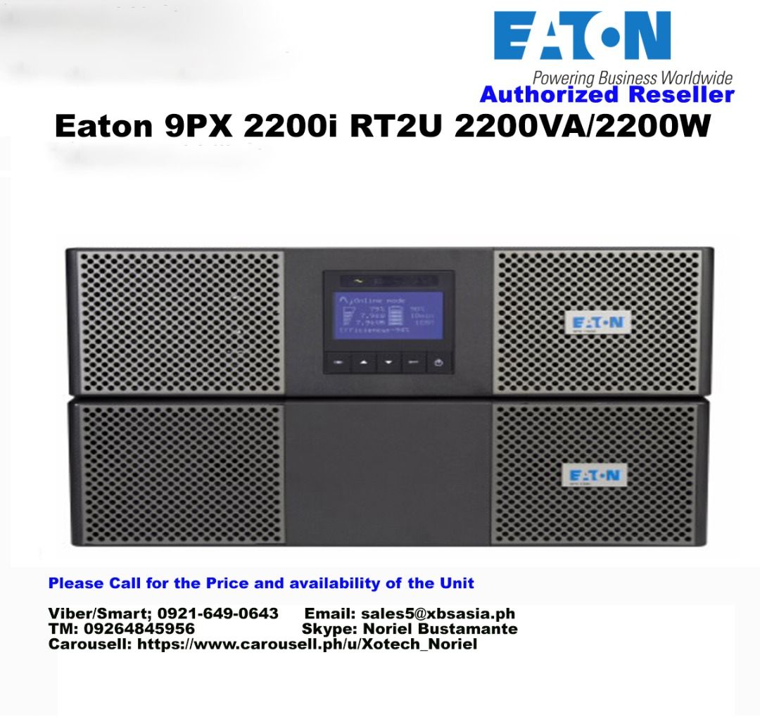 Eaton 9PX 2200i RT2U 2200VA/2200W, Computers & Tech, Office & Business ...