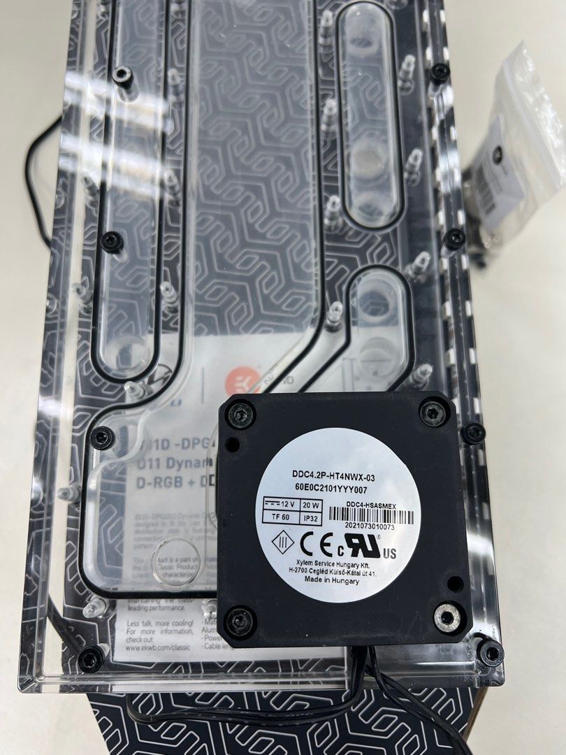 ekwb O11 Dynamic distro plate + DDC4.2 pump, Computers & Tech, Parts ...