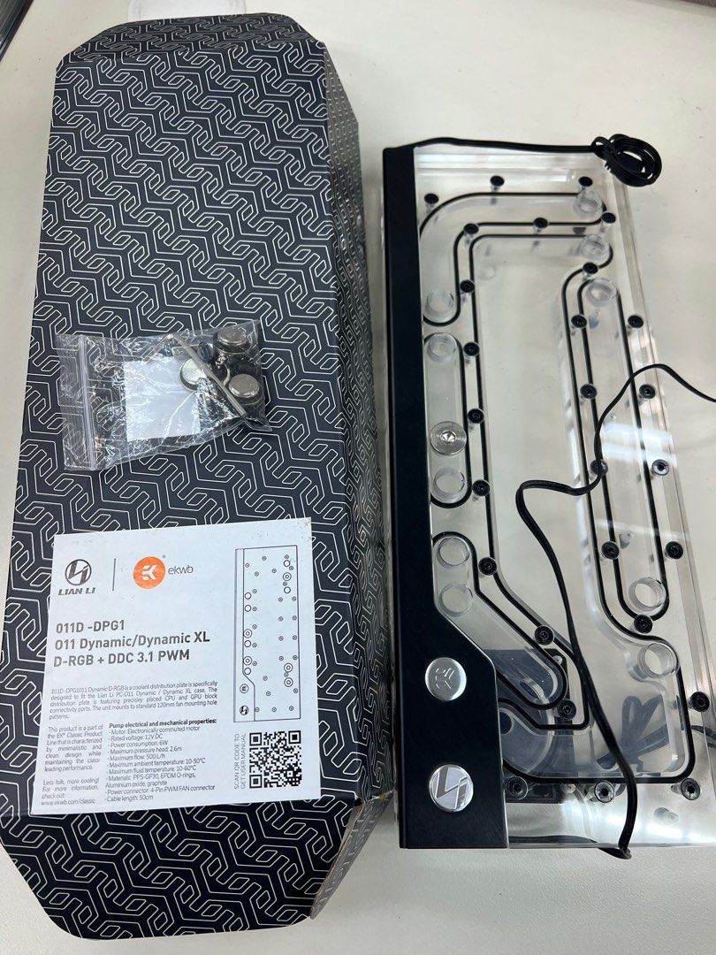 ekwb O11 Dynamic distro plate + DDC4.2 pump, Computers & Tech, Parts ...