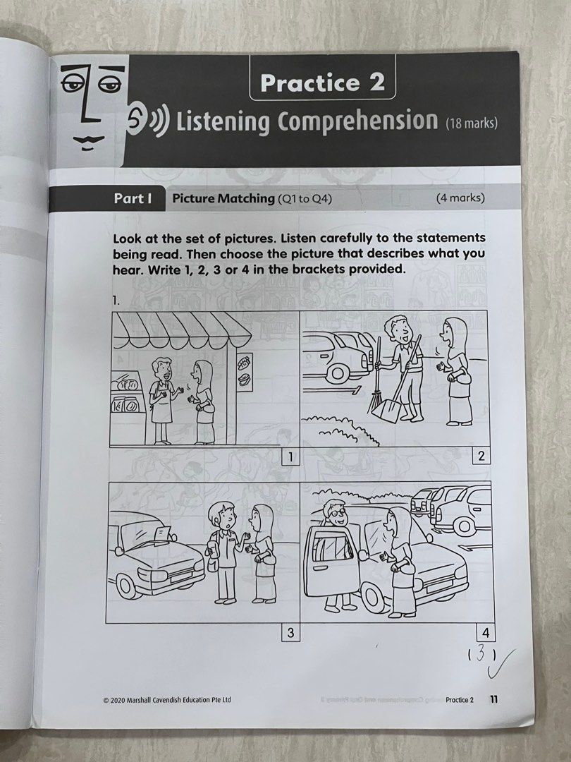 English Listening Comprehension and Oral Primary 3, Hobbies & Toys ...