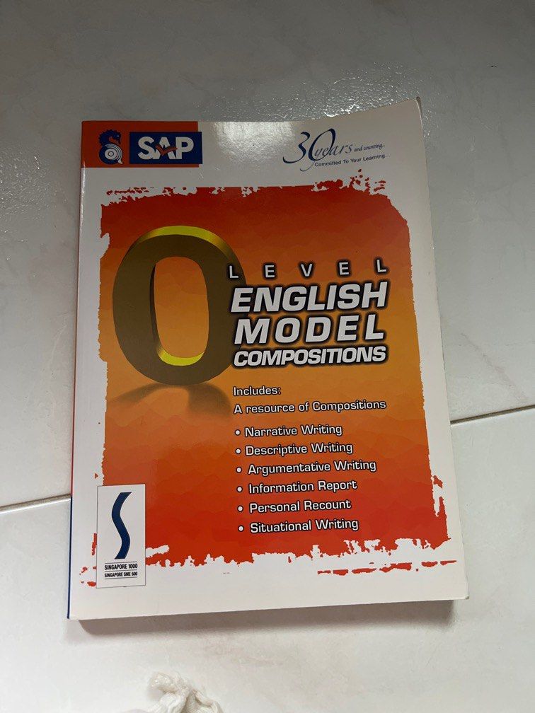 Secondary English model compo book, Hobbies & Toys, Books & Magazines ...