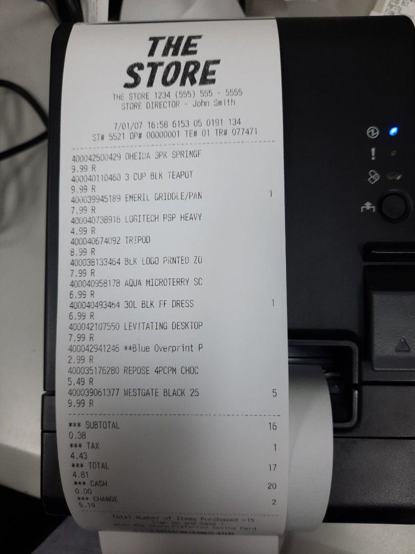 Epson TM-T82III Thermal Printer USB Ethernet Lan POS 收據打印機 廚房打印機 熱感打印機 ...