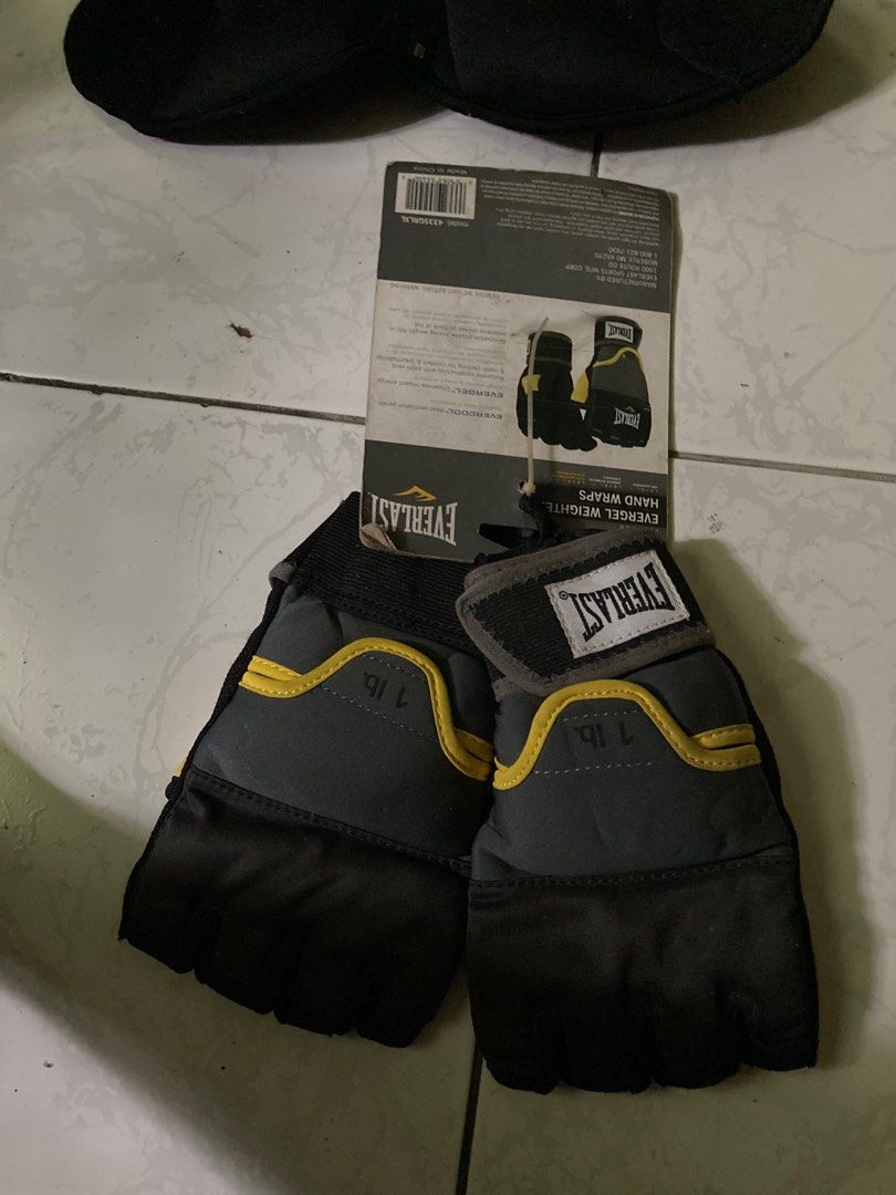 Evergel weighted hand wraps, Sports Equipment, Sports & Games, Combat ...