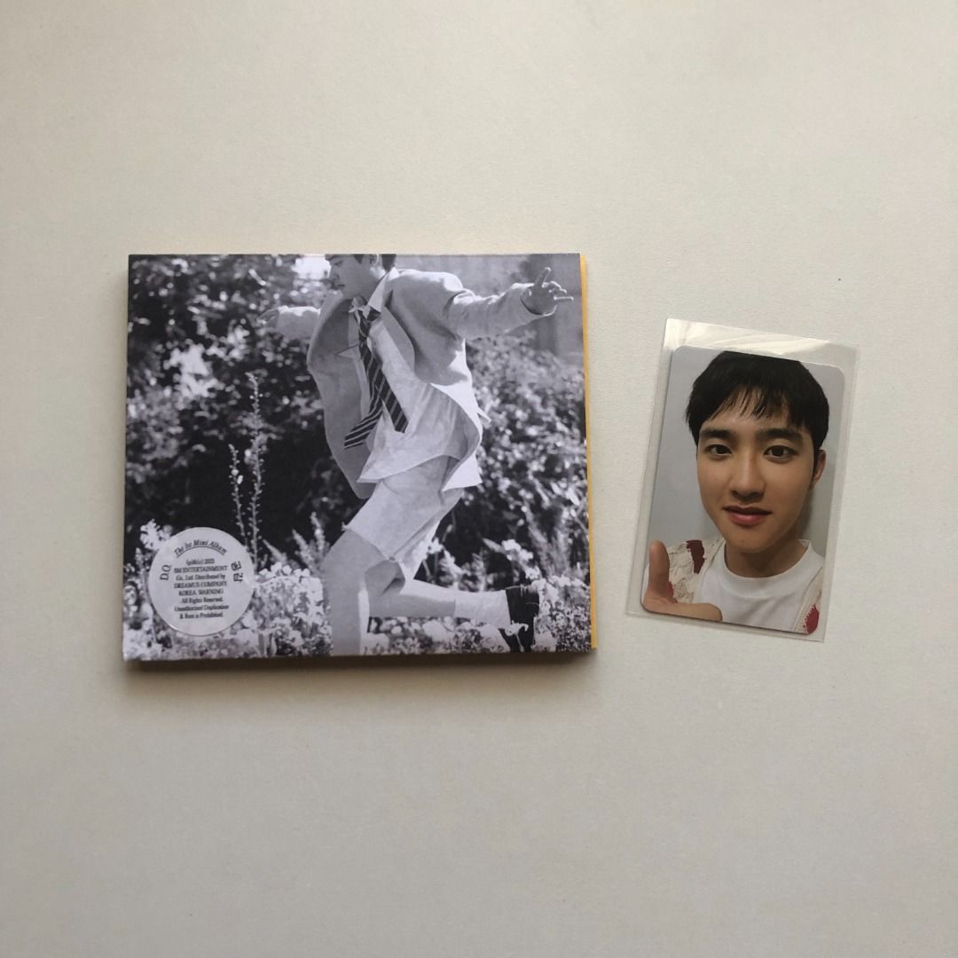 Exo Dokyungsoo Empathy 1st Mini Album Digipack Grey Ver Hobbies And Toys Memorabilia