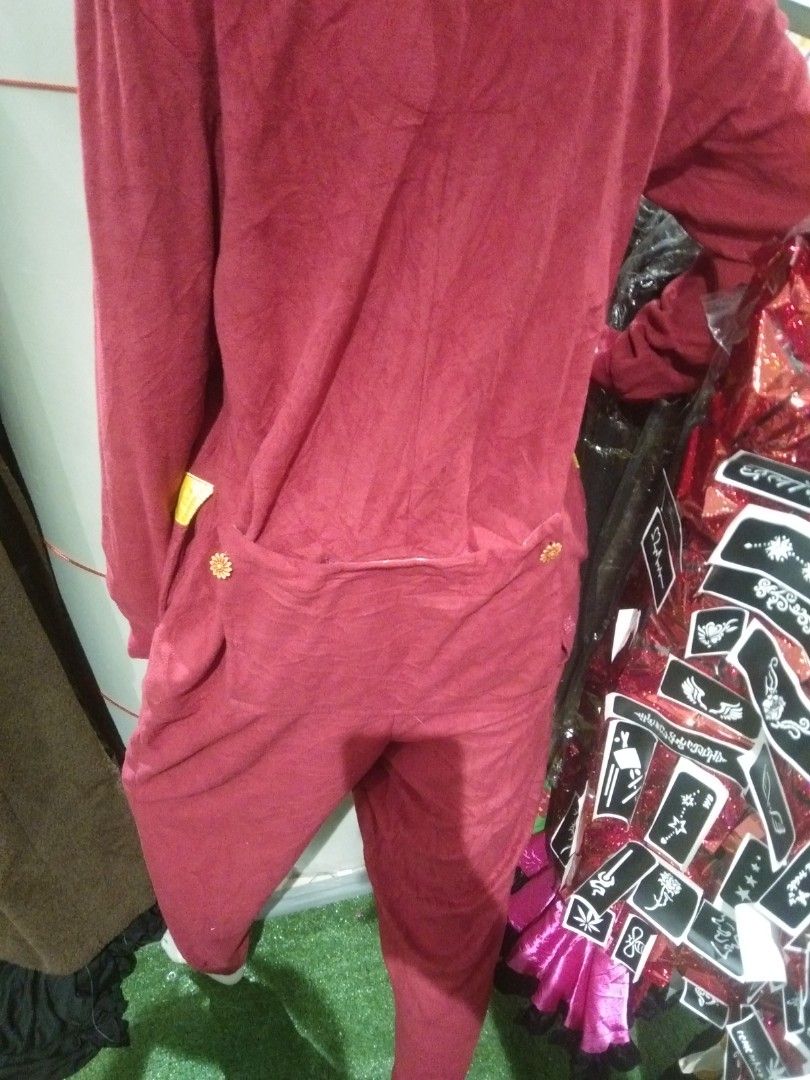 Flash sexy butt jumpsuit medium to xl pajama party super hero flash ...