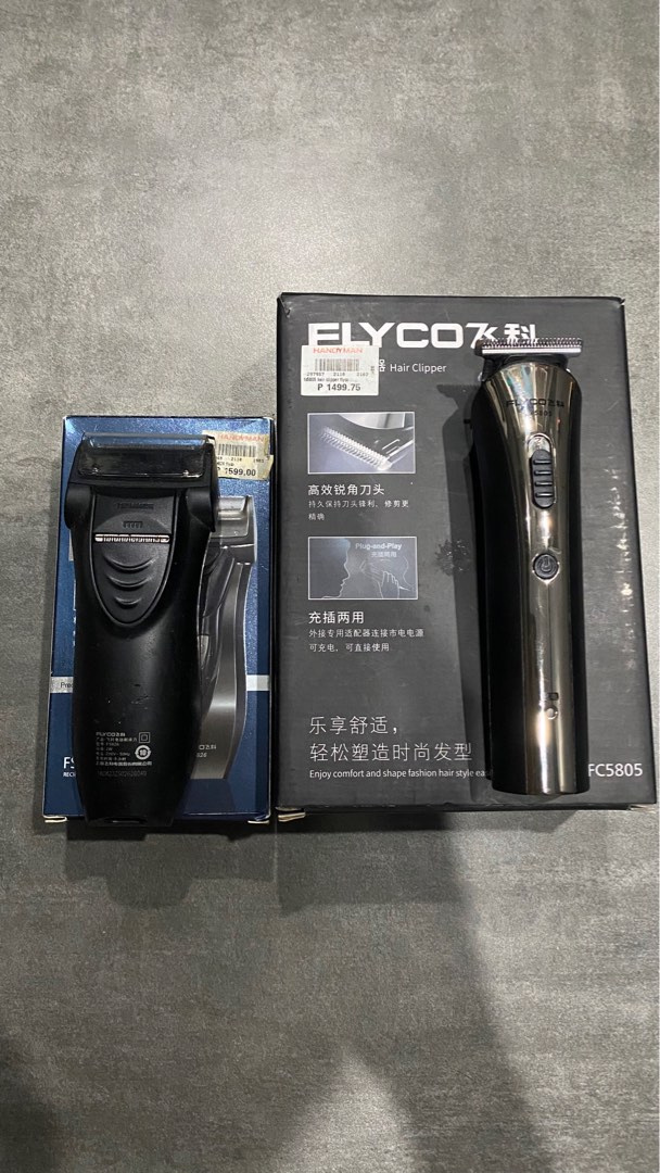 Flyco Shaver/Hair Clipper, Beauty & Personal Care, Hair on Carousell