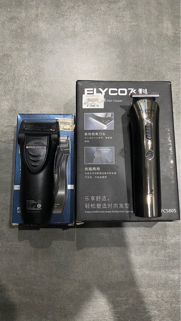 Flyco Shaver/Hair Clipper, Beauty & Personal Care, Hair on Carousell