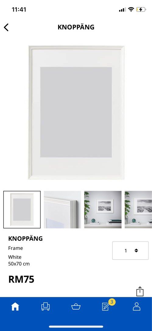 Framed puzzle (HEYE puzzle/ IKEA frame), Furniture & Home Living, Home ...
