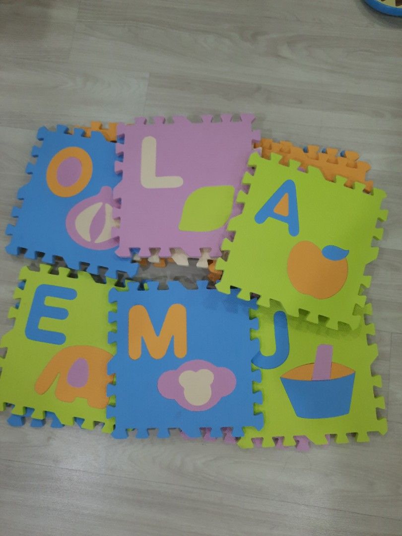 Free alphabet playmat, Babies & Kids, Infant Playtime on Carousell