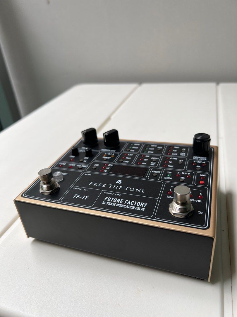 Free the Tone Future Factory Delay Pedal, Hobbies & Toys, Music & Media ...