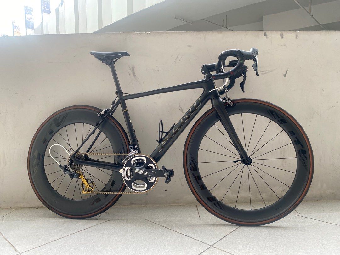 Fuji SL Elite 1.5 HI-MOD full bike (sz54), Sports Equipment, Bicycles & Parts, Bicycles on Carousell