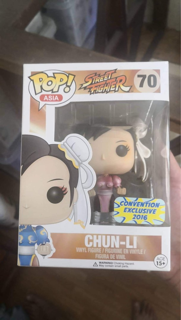 Funko Pop Chun Li pink #70, Hobbies & Toys, Toys & Games on Carousell