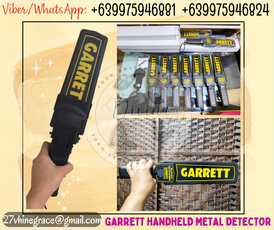 Garrett Super Scanner Handheld Metal Detector Pick Up/Deliver ...