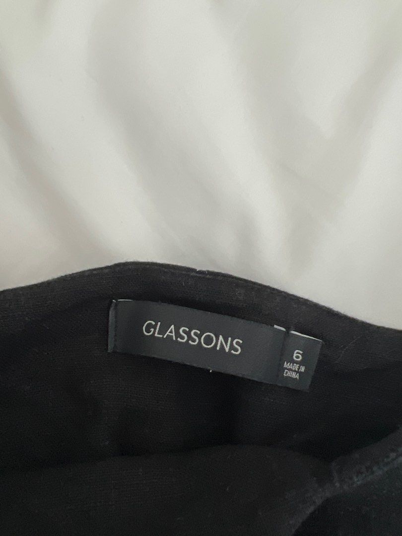Glassons Linen Dress Black, Women's Fashion, Dresses & Sets, Dresses on ...