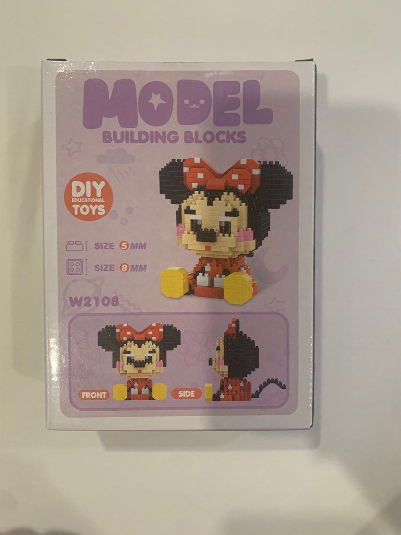 mini building blocks lego disney minnie mouse micky mouse donald duck daisy duck goofy pluto ...