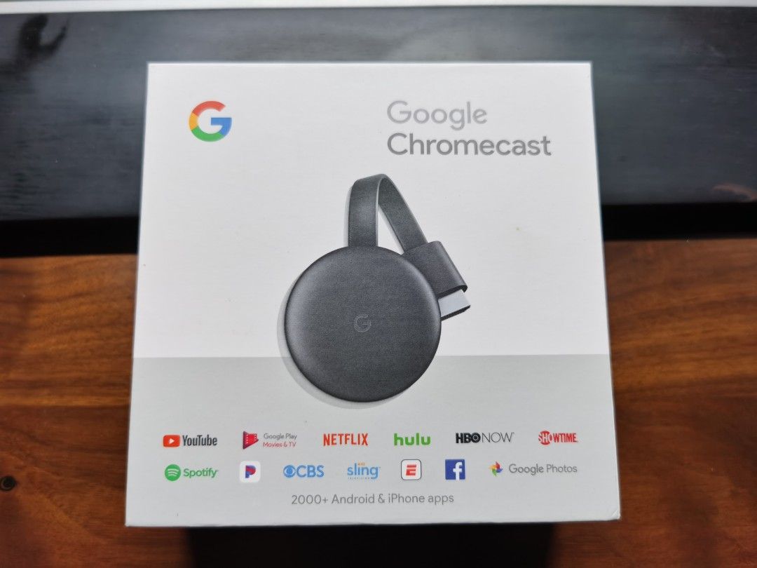 Google Chromecast gen 3, TV & Home Appliances, TV & Entertainment ...
